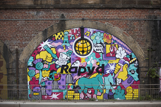 A Rapyd mural launch across the UK - Clarity Global